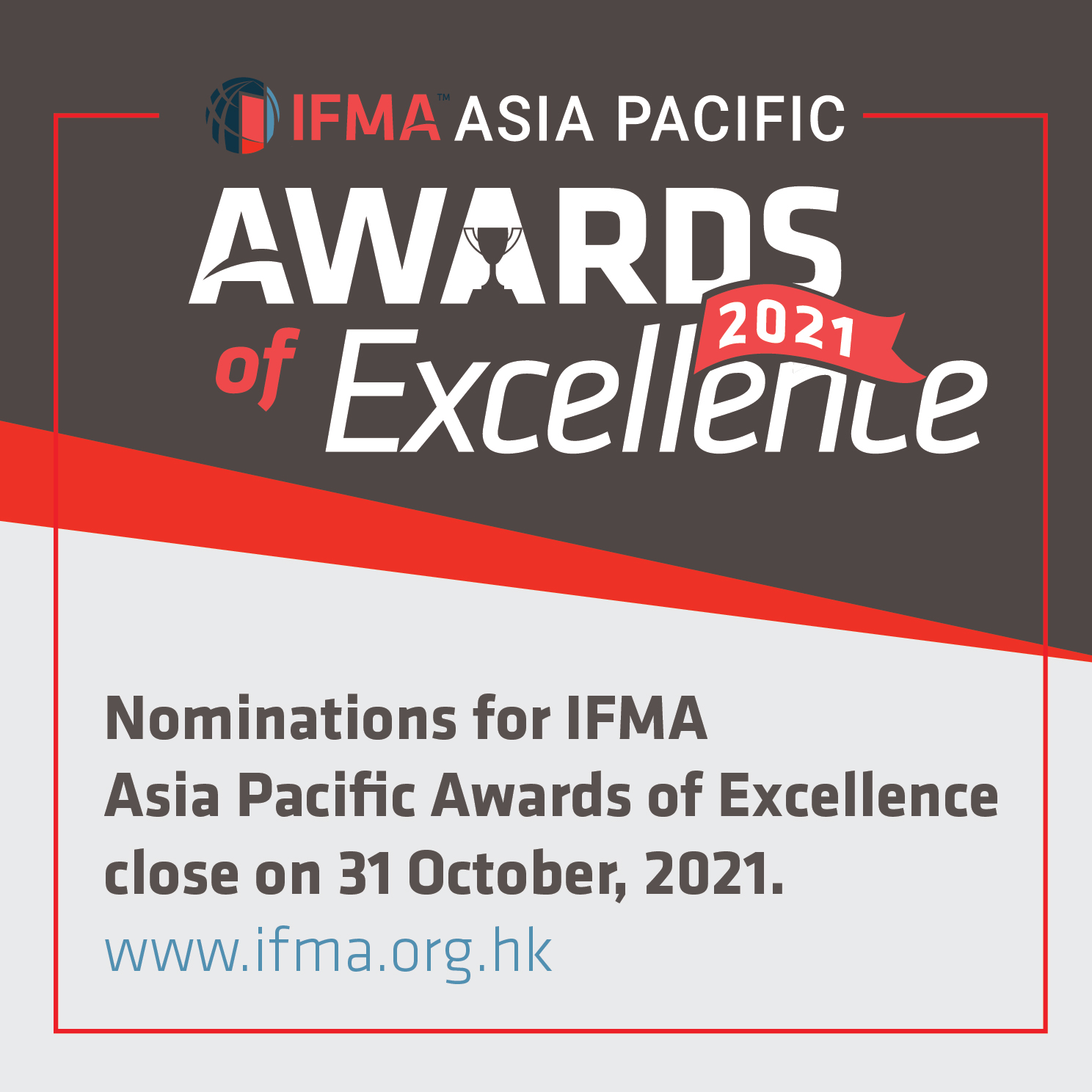 IFMA's Asia Pacific Award of Excellence 2021 : Nominations Now Open | IFMA HK International ...
