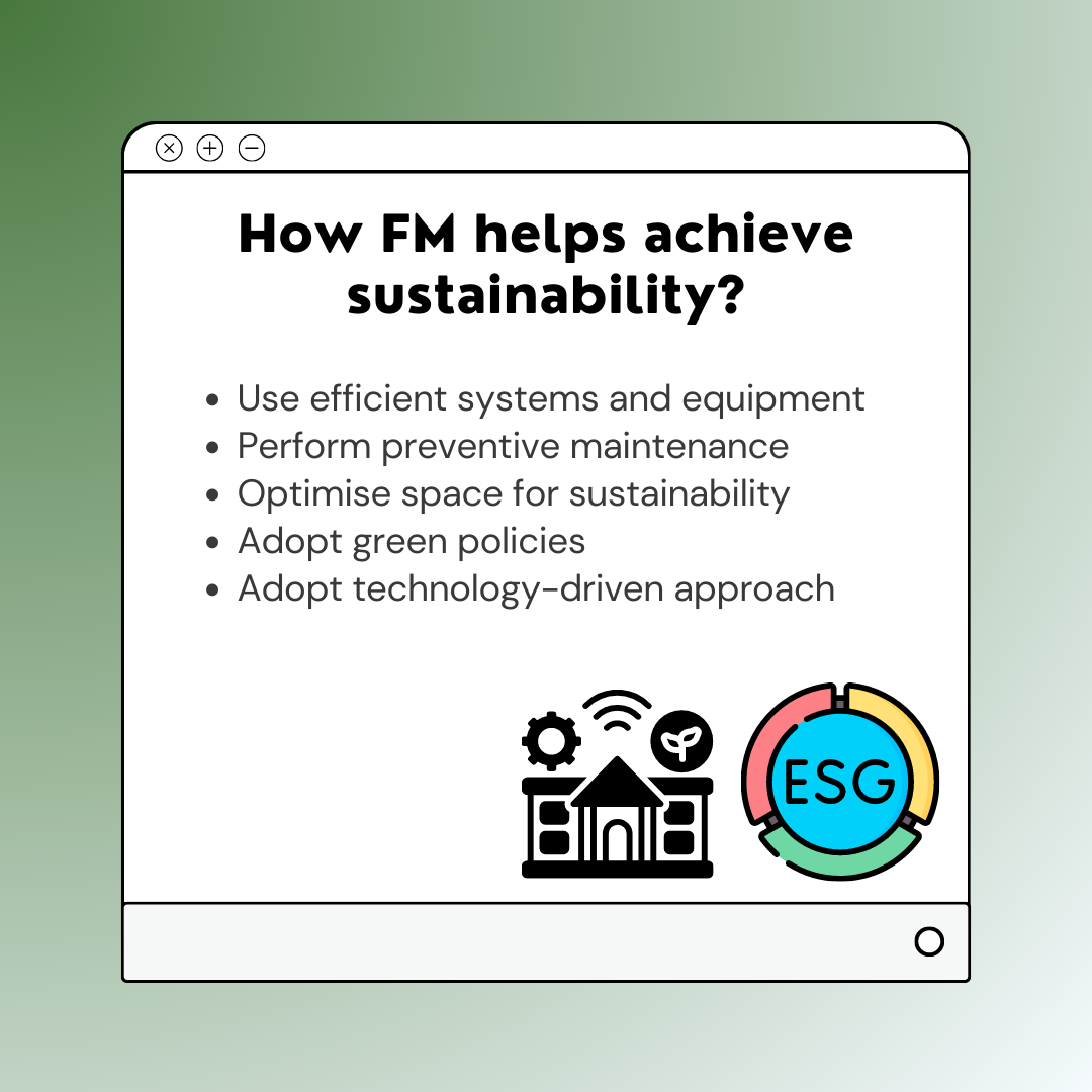 Improve your building's sustainability with Facility Management! | IFMA ...