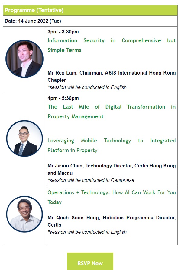 Webinars on Smart Expo 365 | IFMA HK International Facility Management Association